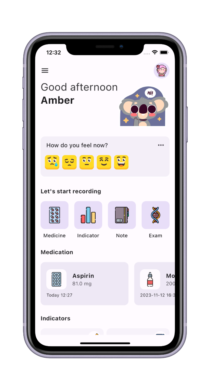 Luyao - 健康记录App | 慢病，罕见病，服药记录，血压血糖记录，疫苗记录，女性健康记录，情绪记录，牙齿健康记录